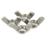 China M128 Polishing Butterfly Titanium Nut Alloy Steel Fasteners for sale