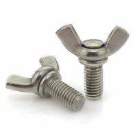 China M128 Polishing Butterfly Titanium Nut Alloy Steel Fasteners for sale