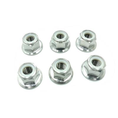 China Metric Customization Flanged Titanium Hexagon Nuts for sale