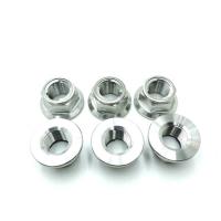 China Metric Customization Flanged Titanium Hexagon Nuts for sale