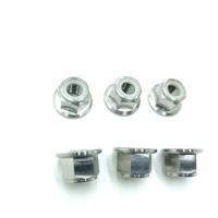 China Metric Customization Flanged Titanium Hexagon Nuts for sale