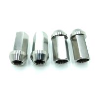 China Burnt Blue Titanium Lug Nut M12 x 1.5 x 40mm Open End for Racing Car for sale