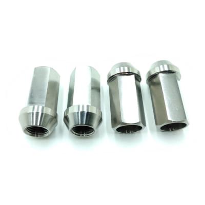 China Burnt Blue Titanium Lug Nut M12 x 1.5 x 40mm Open End for Racing Car for sale