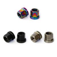 China Burnt Blue Titanium Lug Nut M12 x 1.5 x 40mm Open End for Racing Car for sale