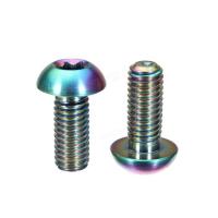 China Bicycle T8 Torx Head M8 Titanium Screws Bolts for sale