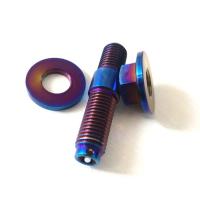 China CNC Titanium Exhaust Manifold Stud Kit Burnt Blue GR5 for sale