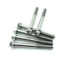China M6 x 25 Gold Hex Flange Head Titanium Bolts with Hole DIN Standard for sale