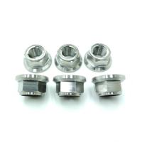 China Plain DIN Standard M6 Titanium Flange Nuts for sale