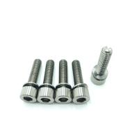 China Grade 2 Titanium Socket Dome Allen Head Cap Metric Bicycle Screw Bolts for sale