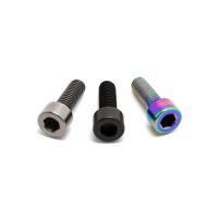China Grade 2 Titanium Socket Dome Allen Head Cap Metric Bicycle Screw Bolts for sale