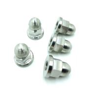 China M5 Anodizing Customization Titanium Hexagon Nuts Gr2 / Gr5 for sale