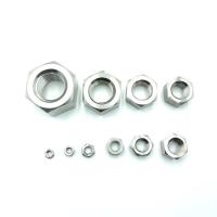 China M5 Anodizing Customization Titanium Hexagon Nuts Gr2 / Gr5 for sale