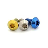 China M5 Grade 5 Titanium Counter Round Head Bolt Alloy Steel Fasteners 8mm Length for sale
