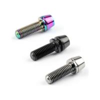 China M5 Grade 5 Titanium Counter Round Head Bolt Alloy Steel Fasteners 8mm Length for sale