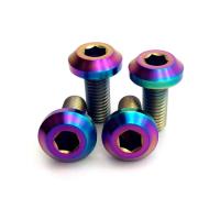China M6 M8 Titanium Bolts 25mm for Motorcycle Brake Disc Caliper Accessories for sale