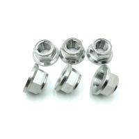 China Metric Titanium Flange Hexagon Nuts Alloy Steel Fasteners for sale