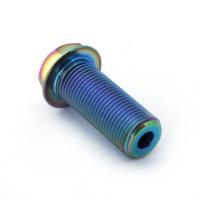 China Anodized Gold Titanium Bolt M8 For Bicycle for sale