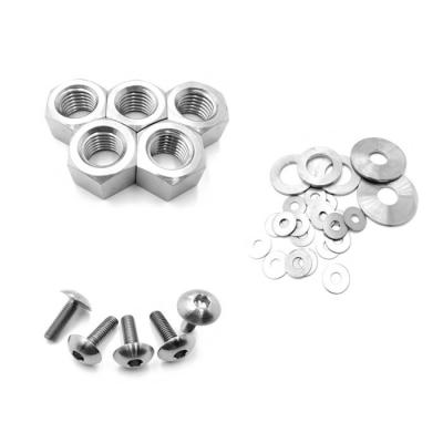 China Gr5 Titanium Alloy Fasteners Titanium Screw / Nut / Bolt / Washer M64 for sale