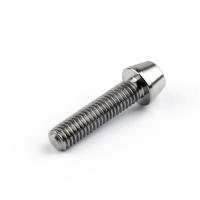 China Bicycle Titanium Stem Bolts M5x10mm Taper Head Bicycle Fixed Screws for sale