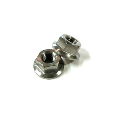 China GR5 M8 Titanium Nut Nylon With Flange Head for sale