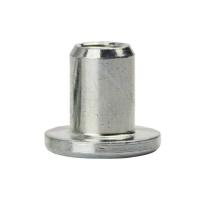 China Steel Nickel Plated Flat Head Hex Socket Barrel Nut M3 to M12 12.7mm Furniture Connector for sale