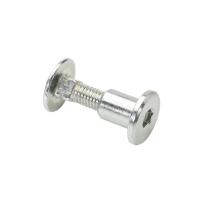 China OEM ODM Steel Metal Flat Head M2 Screw Type Rivets Alloy Steel Fasteners for sale