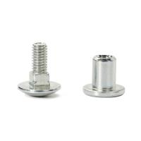 China OEM ODM Steel Metal Flat Head M2 Screw Type Rivets Alloy Steel Fasteners for sale