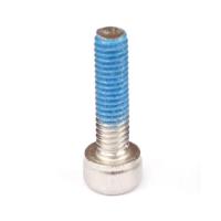 China Stainless Steel Self Locking Nylok Screw M2 M3 M4 M5 M6 M8 M10 M12 Flat Head Phillips for sale