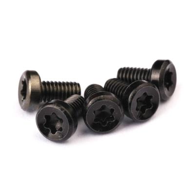China Customized Metric M1-M8 Black Anodic Oxidation Cap Head Socket Torx Titanium Bolt Screws for sale