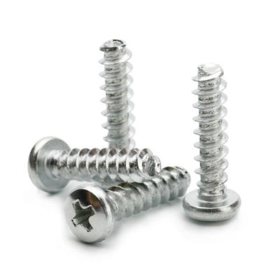 China Delta Pt K30 M1.6 M2 M3 M4 Phillips Round Pan Head Thin Plastic Thread Forming Screw For Thermoplastic Application for sale