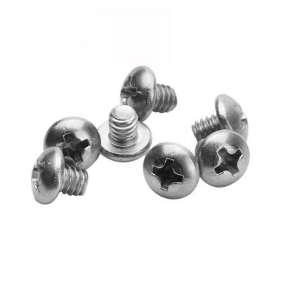 China Stainless Steel Phillips Pan Head Machine Screws M2 M3 M4 M6 #8 10-32 28mm Length for sale