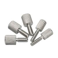 China Aluminum Knurled Thumb Screw M2 to M8 Self Tapping Phillips Drive DIN Standard for sale