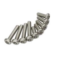 China Stainless Steel Anti Theft Screw M5 M10 M12 Tamper Proof Torx Pin Center Head Security Fastener for sale