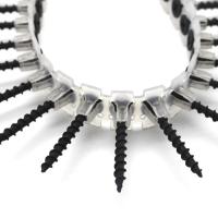 China Plastic Strip Collated Black Phosphated Drywall Screw Nail For Installation for sale