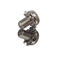 China Cross Recessed Pan Head M4 Nylok Combination Screw With External Tooth Gasket for sale