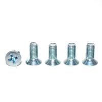 China M4*12mm Cross Recessed Machine Countersunk Screws for sale