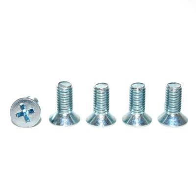 China M4*12mm Cross Recessed Machine Countersunk Screws for sale
