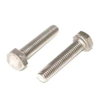 China Stainless Steel 304 316 A2-70 A4-80 Hex Head Bolt Din933 Din931 1/4 5/8 UNC Hexagon Screw for sale