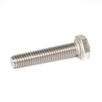 China Stainless Steel 304 316 A2-70 A4-80 Hex Head Bolt Din933 Din931 1/4 5/8 UNC Hexagon Screw for sale