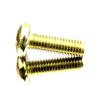 China OEM Cross Grooved Screw Yellow Zine Screws for sale
