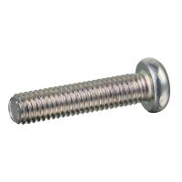 China DIN Carbon Steel Cross Recessed Pan Head Machine Screws M2 M3 M4 M5 M6 M8 10mm 100mm for sale