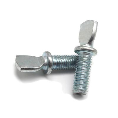 China Custom Carbon Metal Wing Racket Spade-Head Regular Thumb Screws With Washer for sale