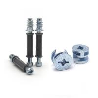China Furniture Hardware Fastener Connecting Joint Bolt Fitting Minifix Dowel Eccentric Cam for sale