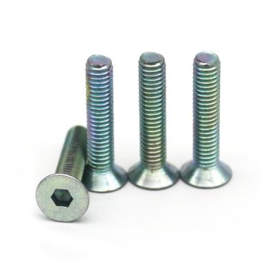 China Countersunk Hex Head Screw Hexagon Socket Flat Head Bolts Din7991 for sale