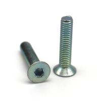 China Countersunk Hex Head Screw Hexagon Socket Flat Head Bolts Din7991 for sale