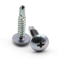 China Steel Pan Head Cross Recessed Self Drilling Screw A2 M3 Titanium 12mm for sale