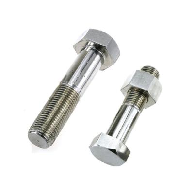 China A2 70 Stainless Steel Hex Bolt And Nut for sale