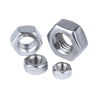 China Carbon Steel Zinc Special Hex Nuts M2 M5 M6 M8 for Screws and Lock Round Nuts DIN Standard for sale