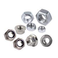 China Carbon Steel Zinc Special Hex Nuts M2 M5 M6 M8 for Screws and Lock Round Nuts DIN Standard for sale