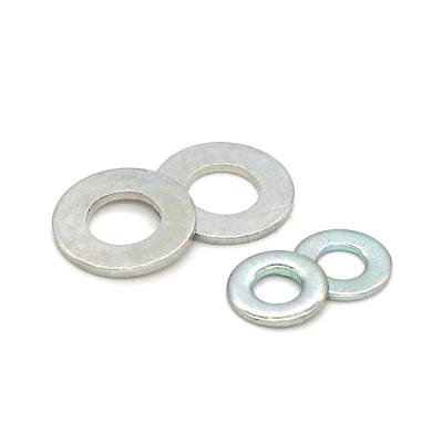 China Hardware Assorted Ring Custom Copper Carbon Steel Zinc Colored Metal Flat Round Washer for sale